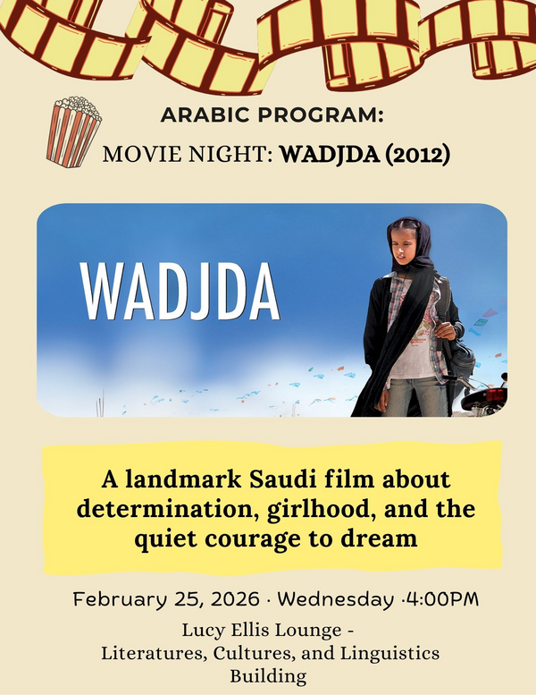 Arabic Studies Program Master Calendar